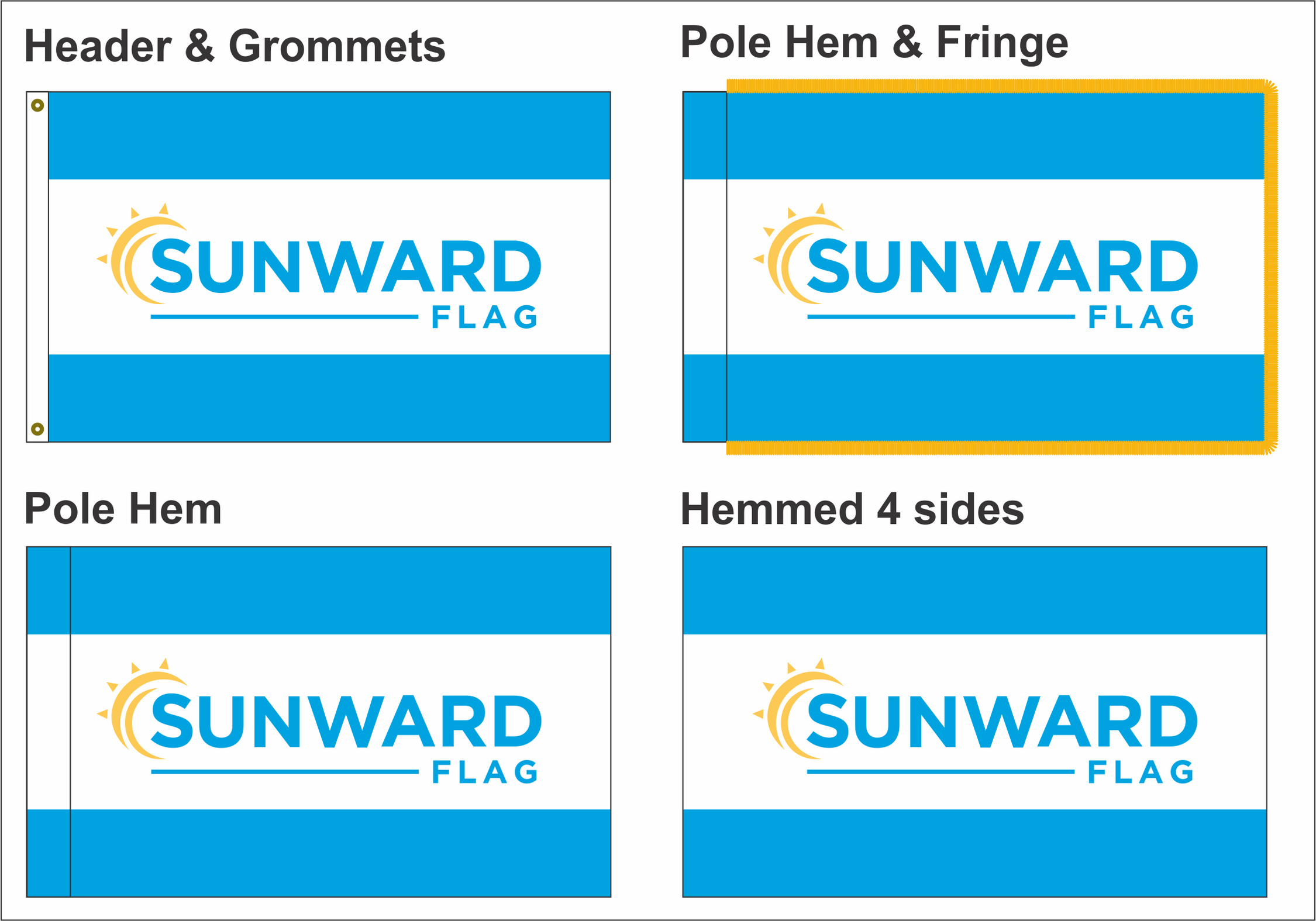 Custom Flag Info and Process — Sunward Flag