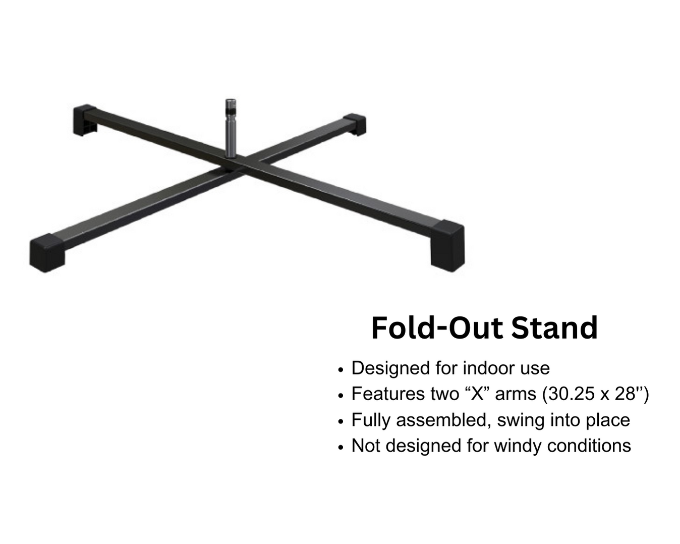 Fold-Out Stand — Sunward Flag