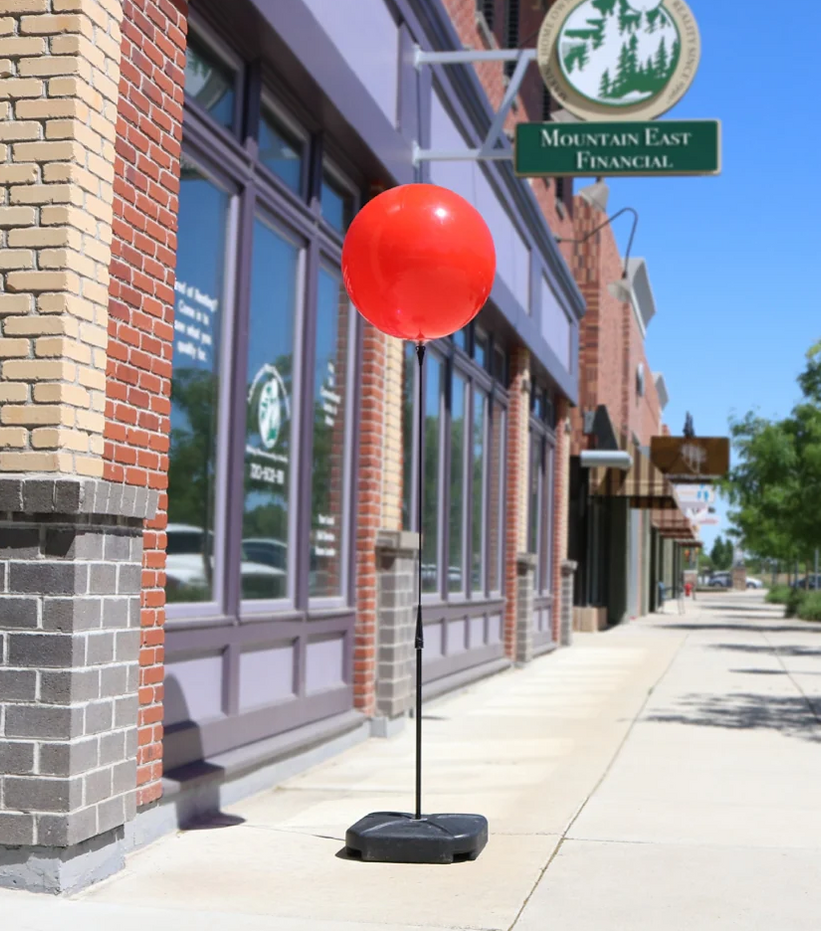 Single Balloon Long Pole Kit — Sunward Flag