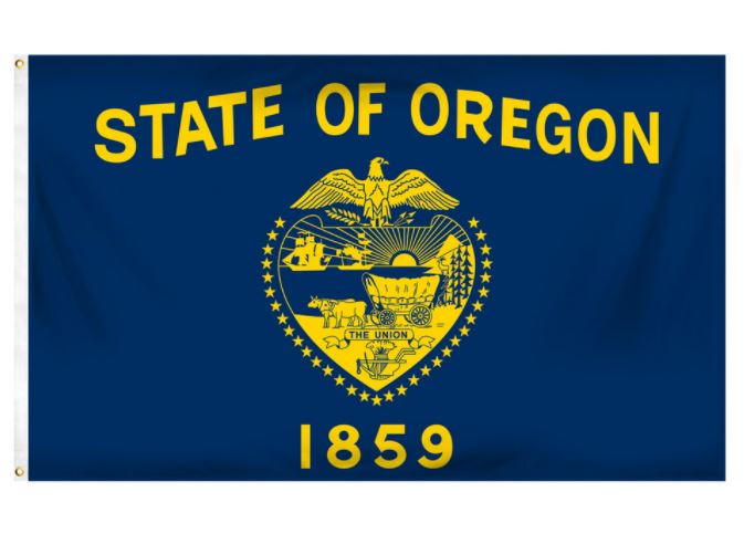 Oregon State Flag — Sunward Flag
