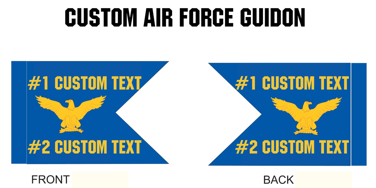 Air Force Guidon Flag - Custom — Sunward Flag