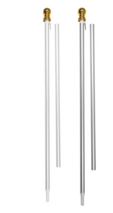 Outrigger House Flagpole - multiple colors and sizes — Sunward Flag